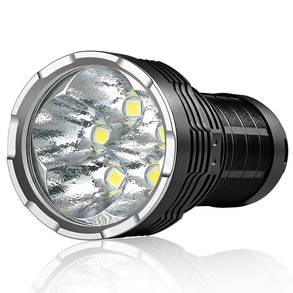 HAIKELITE HK05 5*SFN60 30000LM 1000M Long Range Powerful LED Flashligh – Haikelitelamp